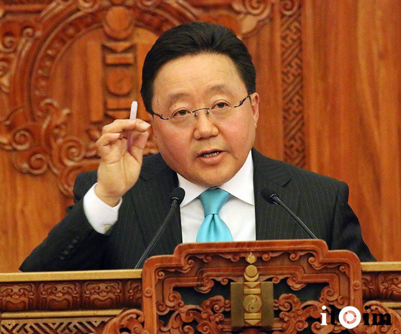 Өршөөлийн хуульд тавьсан Ерөнхийлөгчийн хориг бүрэн эхээрээ