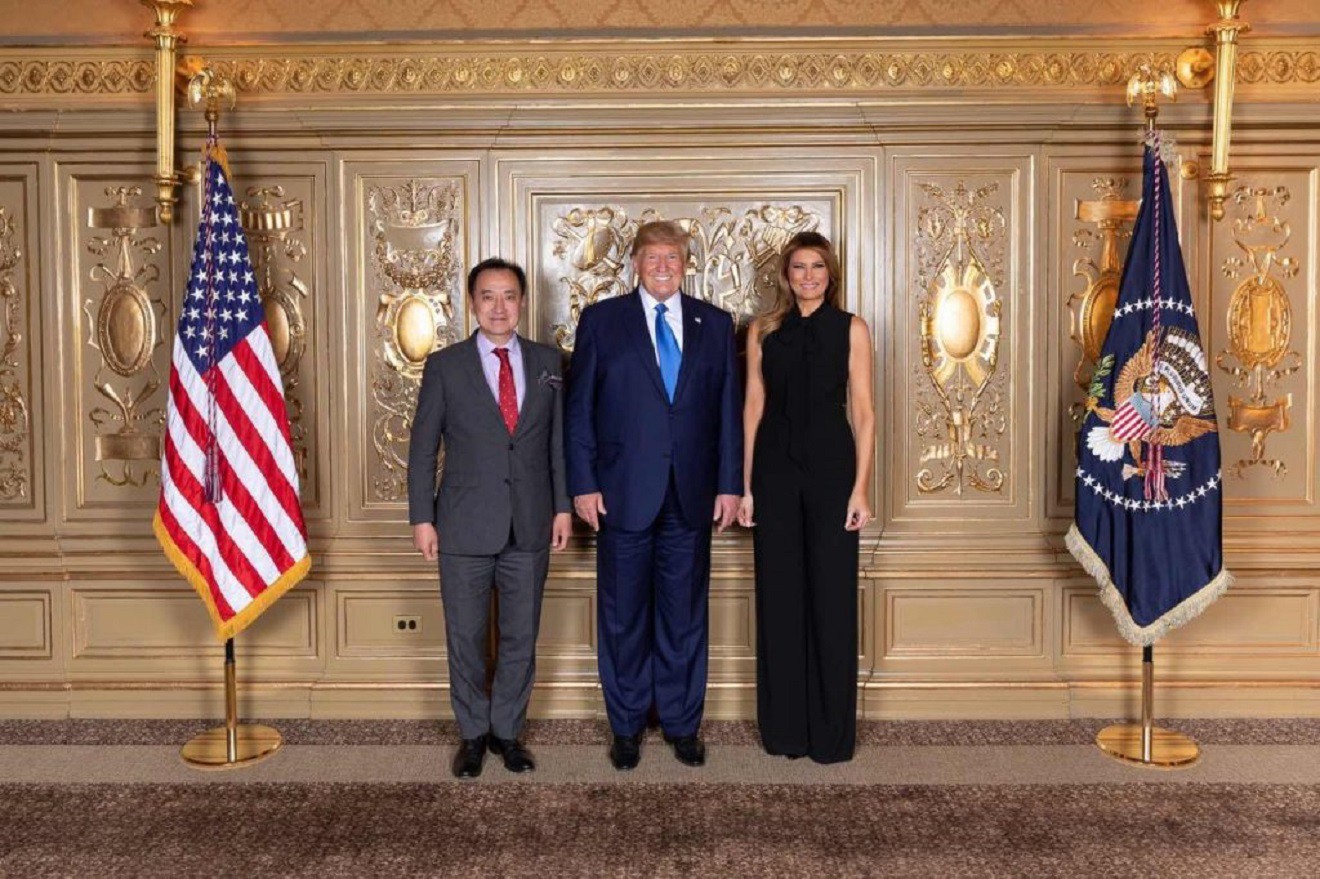 Гадаад харилцааны сайд Д Цогтбаатар АНУ ын Ерөнхийлөгч Доналд Трамптай уулзжээ