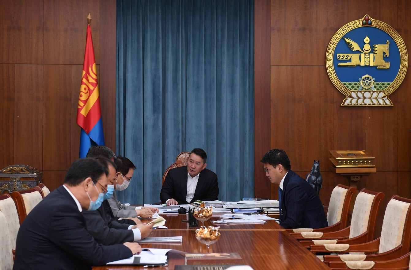 Монгол Улсын Ерөнхийлөгч Х Баттулга Сонгуулийн ерөнхий хорооны гишүүдтэй уулзлаа